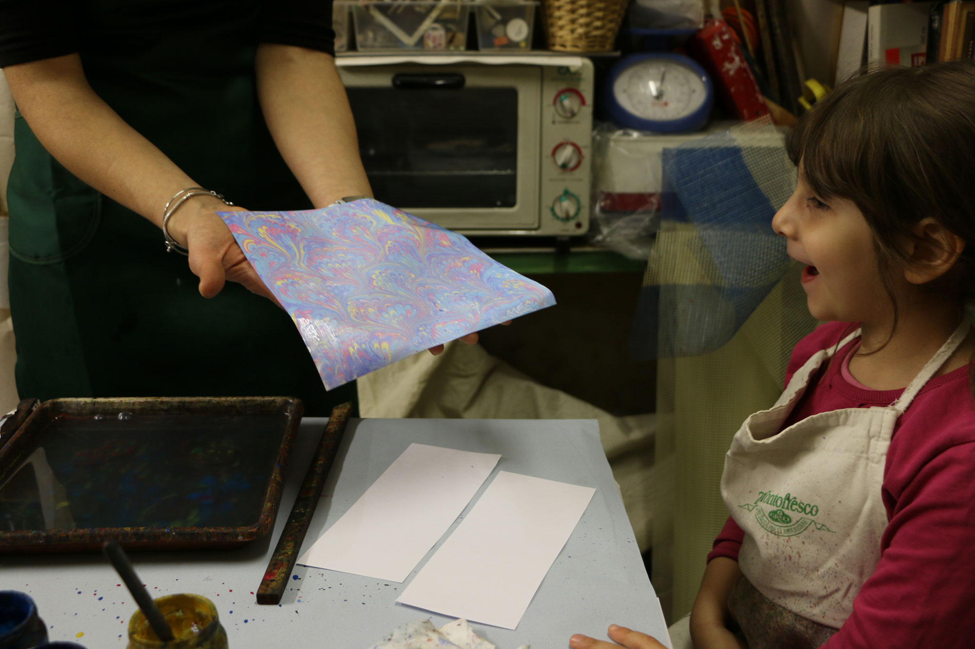 Florentine Marbled Paper Workship with Francesca Vannini